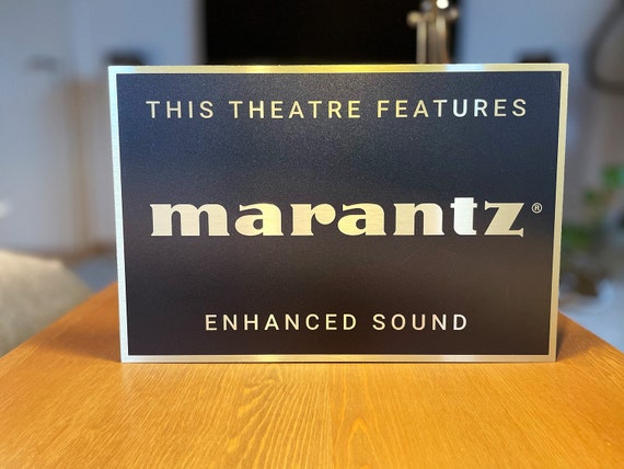 Marantz Home Theater Sign | Etsy