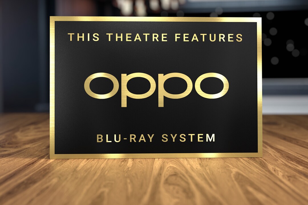 Oppo Home Theater Sign - Etsy