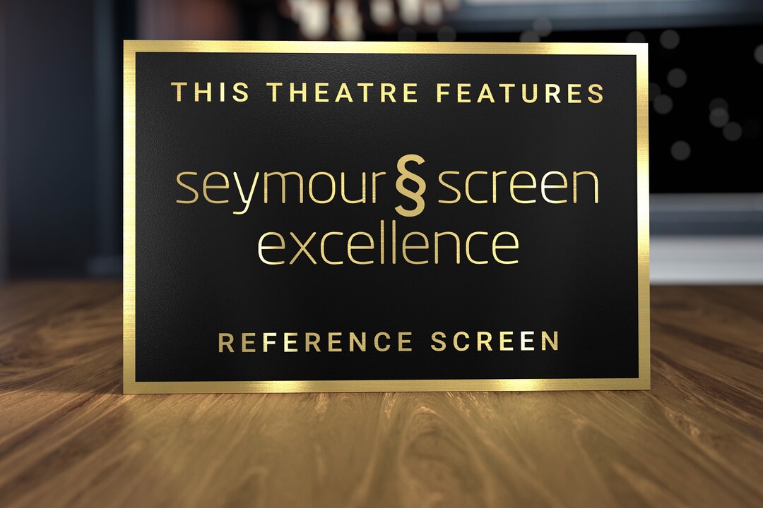 Seymour Screen Excellence Home Theater Sign - Etsy