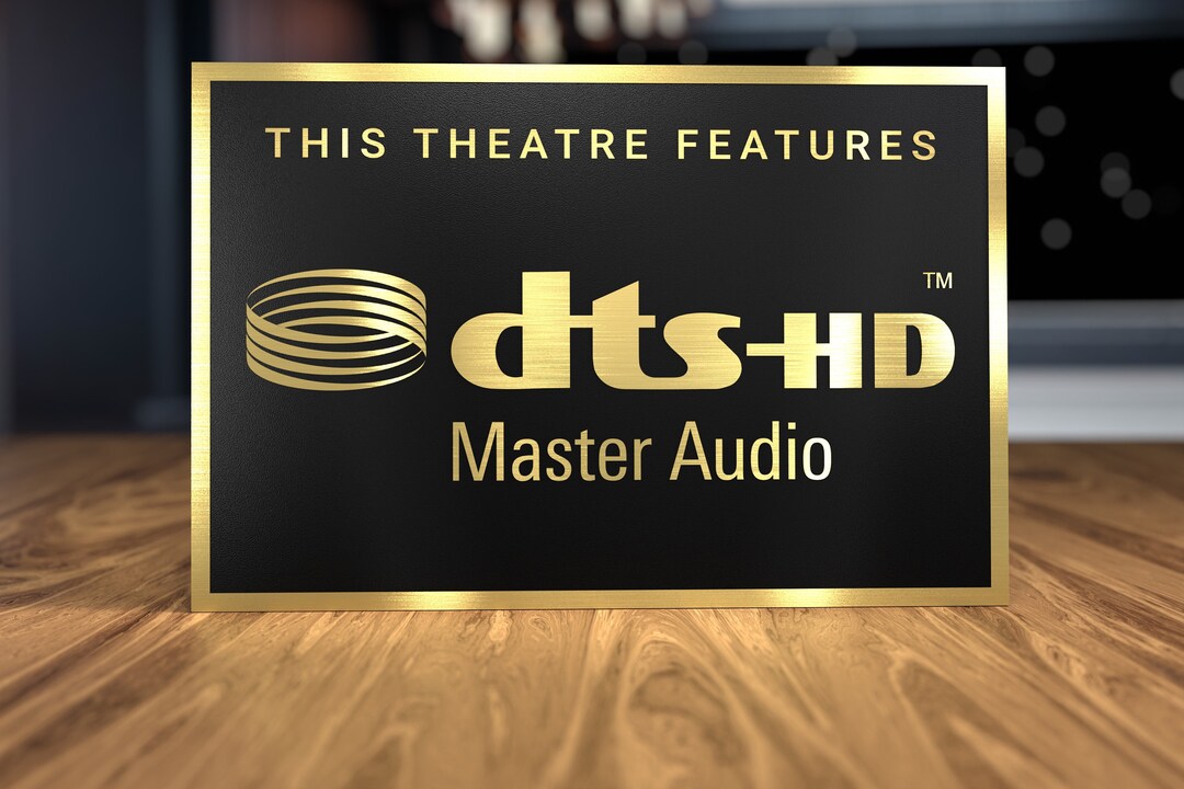 DTS HD Master Audio Home Theater Sign - Etsy