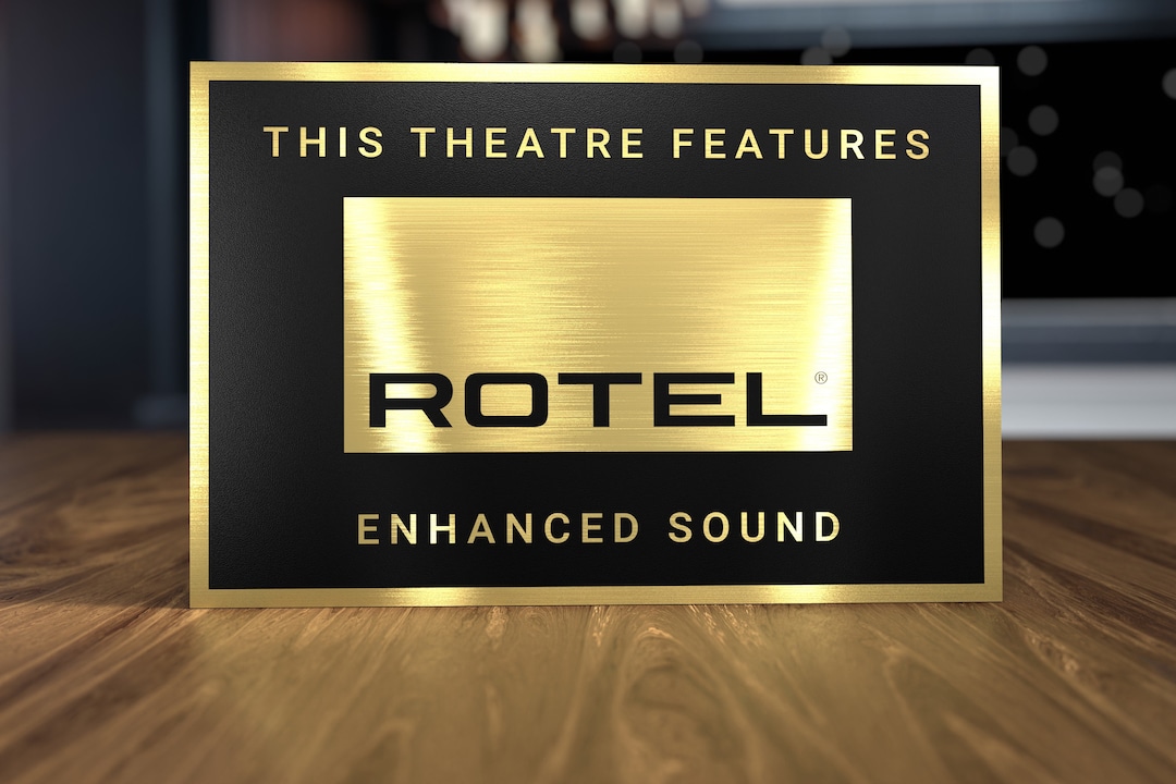 Rotel Home Theater Sign - Etsy