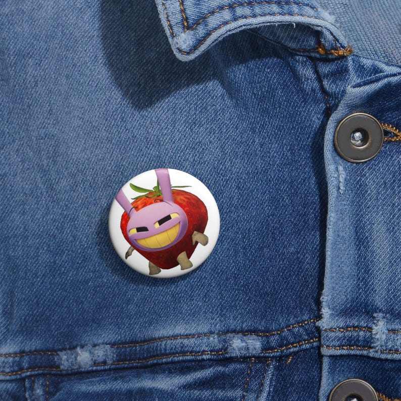 TADC the Amazing Digital Circus Strawberry Jax Monster Pin Button ...