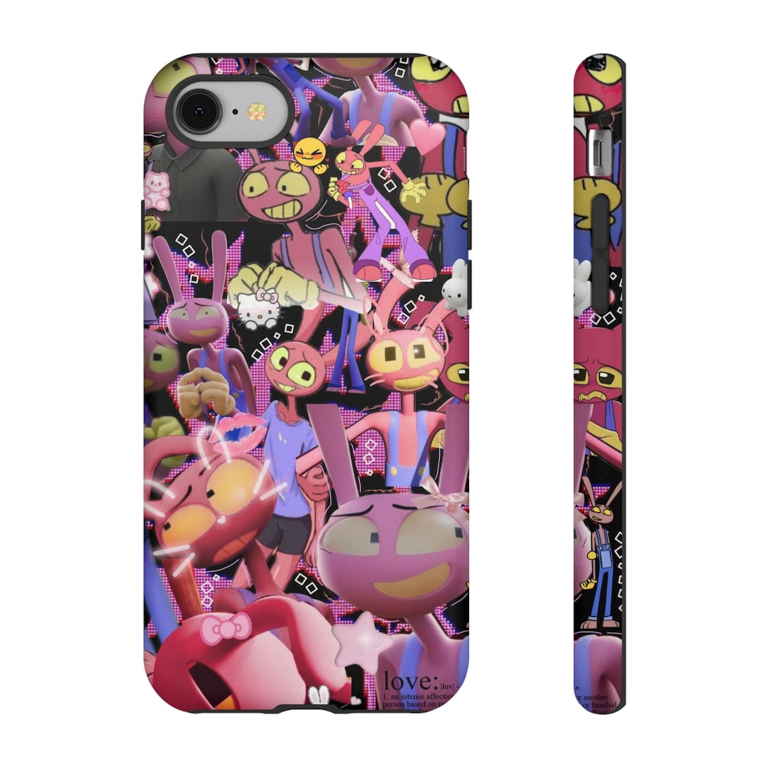 Evil Jax the Amazing Digital Circus Cute Pink Cartoon Characters Phone ...