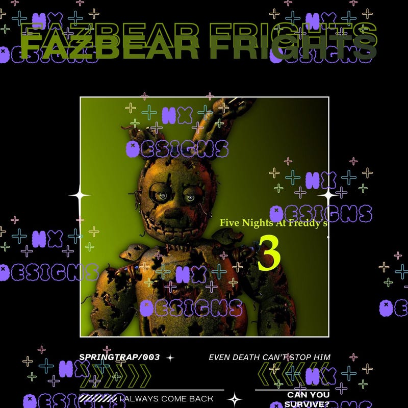 Springtrap Art - Etsy