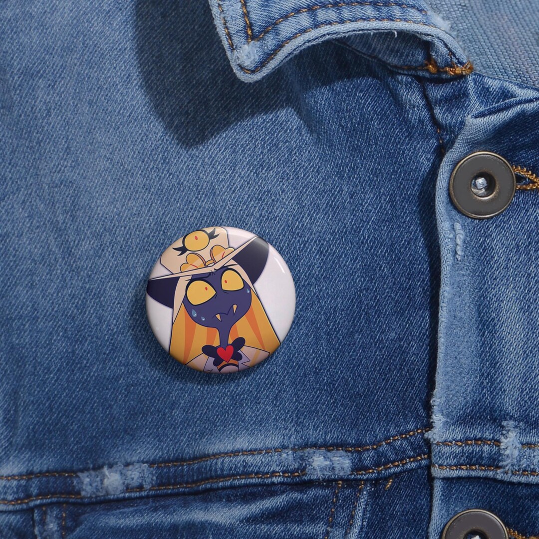 Sir Pentious Pin Button | Hazbin Hotel Cartoon Character Badge - Etsy ...
