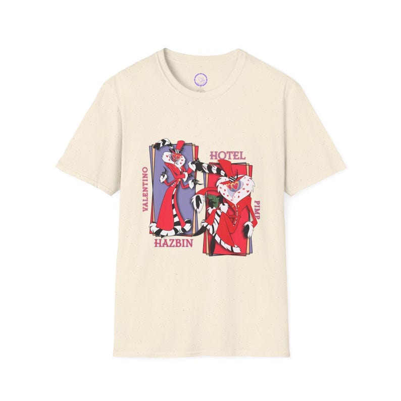 Valentino Hazbin Hotel Characters Moth Demon T-shirt | Demon Anime ...