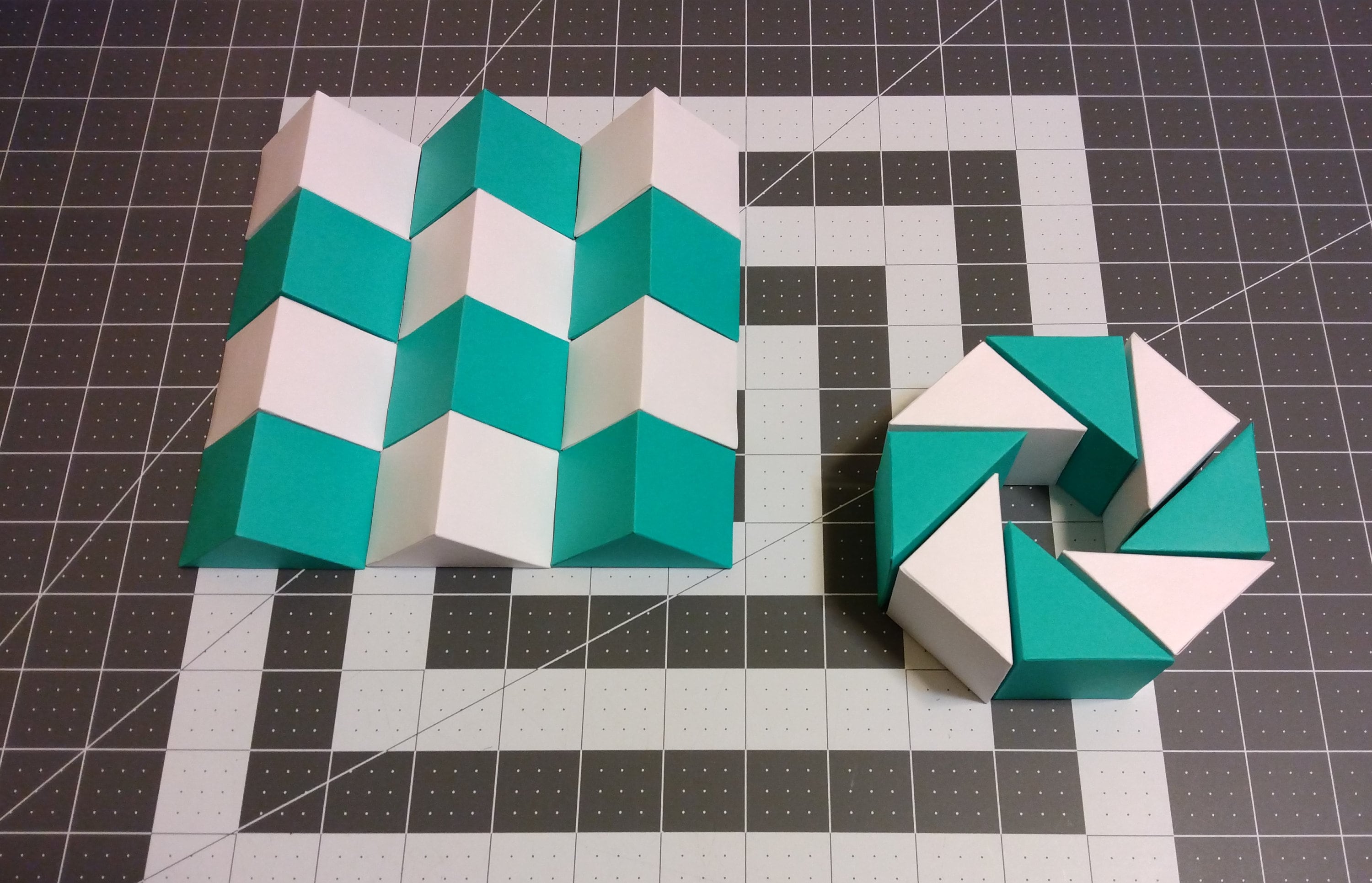 Tile Tessellation Pack 1 - the Cube - 3D Installation Acoustic Wall ...