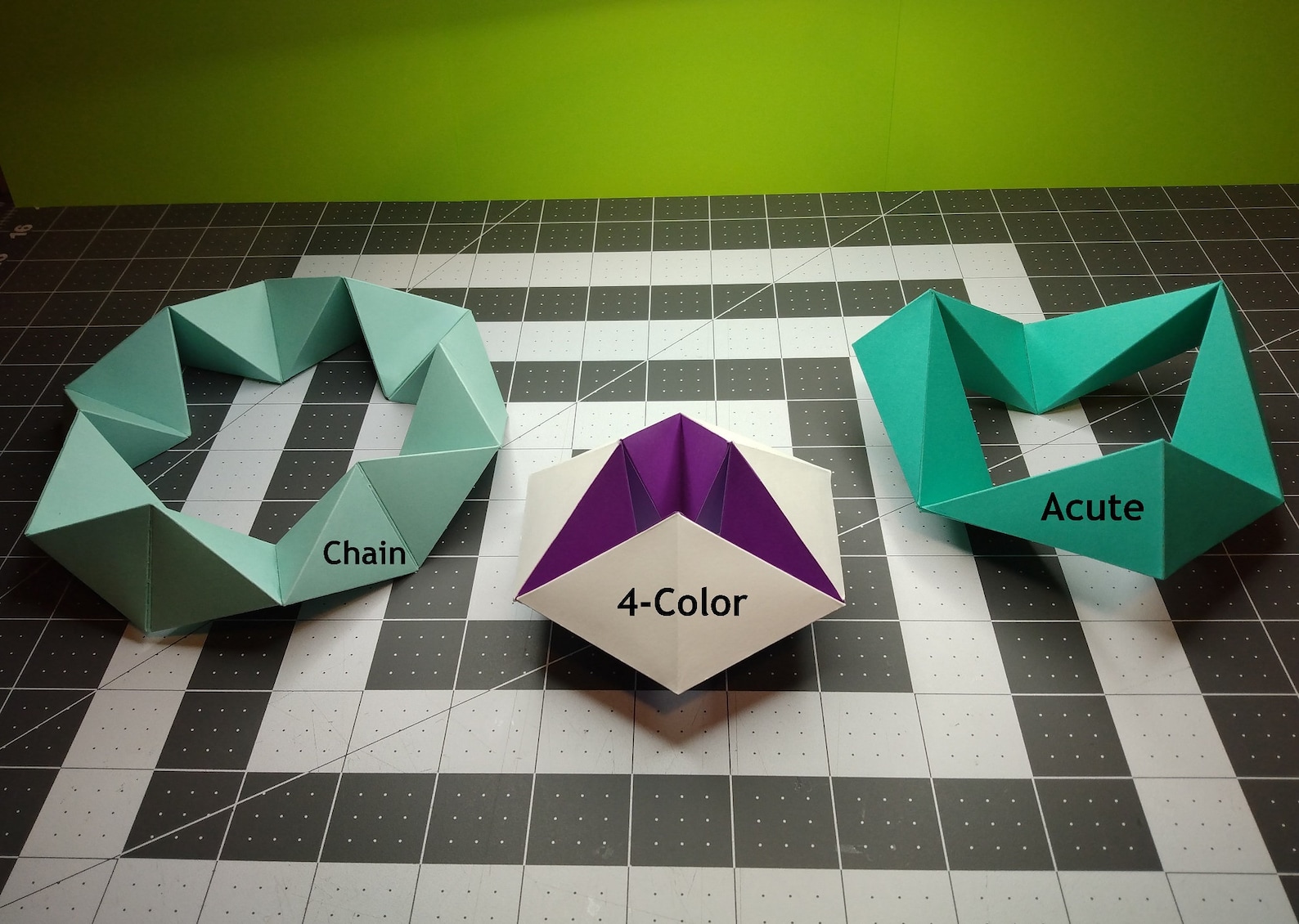 3D Flexagon Pack 1 - Infinity Fidget Toys - PDF SVG DIY Papercraft ...