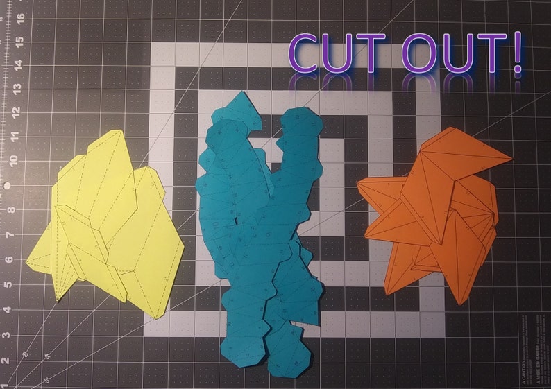 Geometry Pack 2 - PDF SVG DIY Papercraft Patterns for 6 Awesome ...