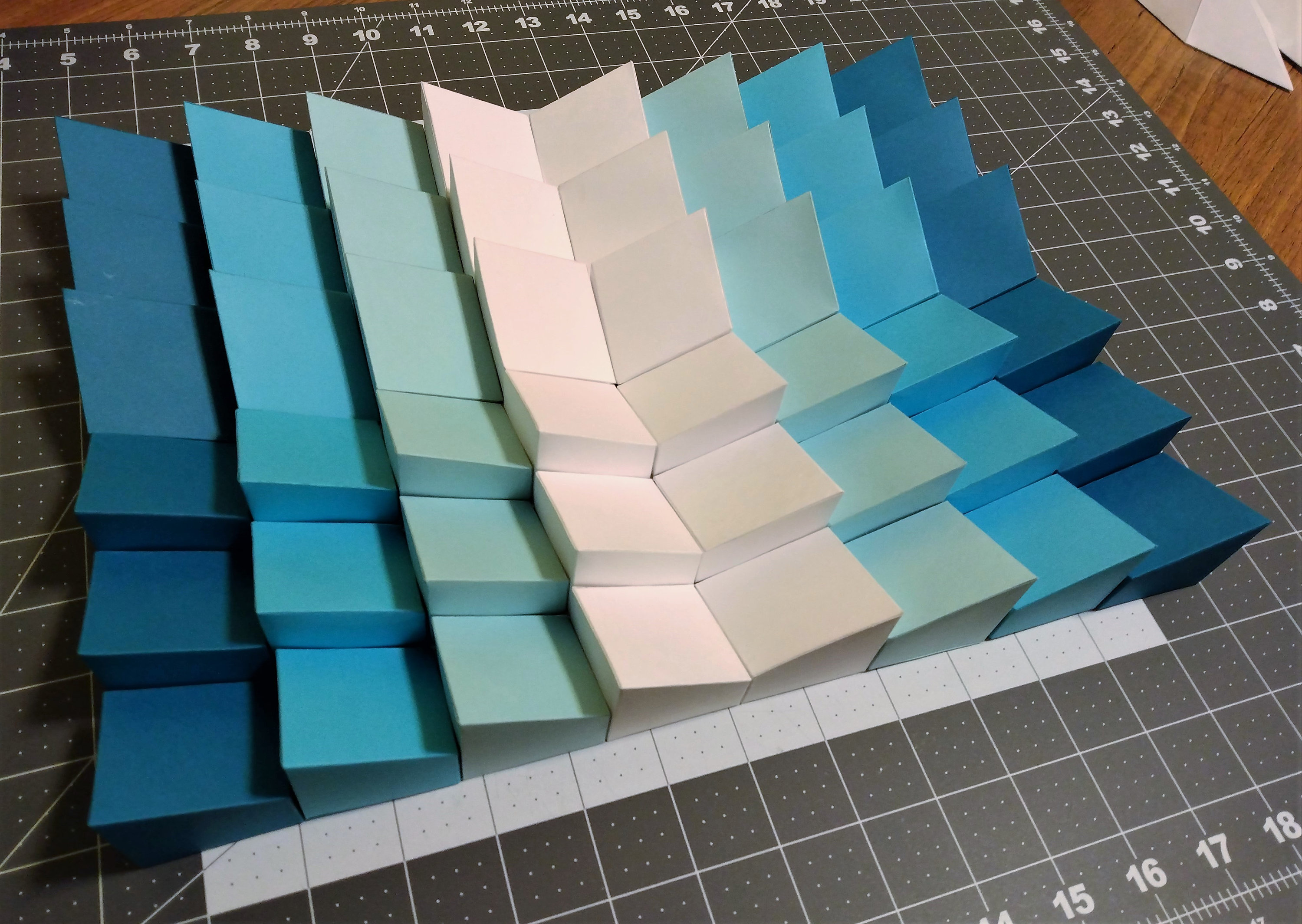 Tile Tessellation Pack 1 - the Cube - 3D Installation Acoustic Wall ...