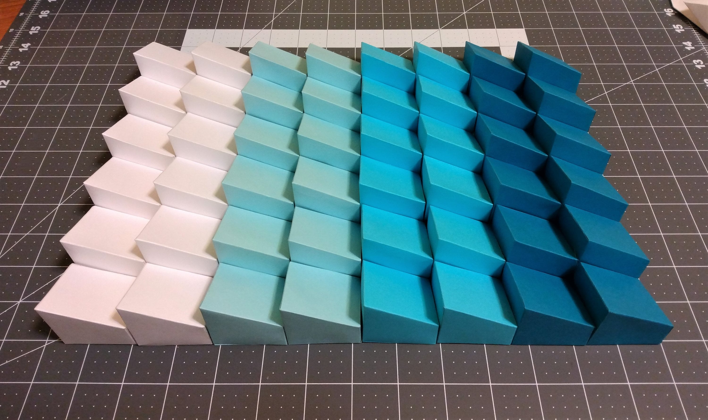 Tile Tessellation Pack 1 - the Cube - 3D Installation Acoustic Wall ...