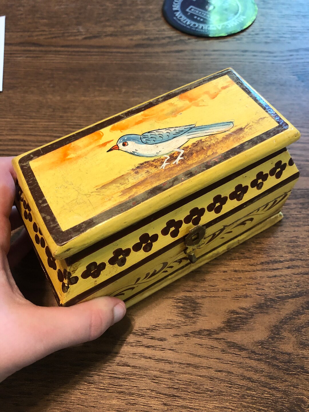 Bird Box Mimic - Avian Oddity Creepy Box Thrifted and Repurposed - Etsy