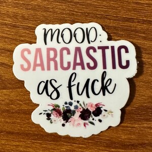 Cute Sweary Stickers Pack C Adult Humor Laptop Sticker Car Decal Sassy ...