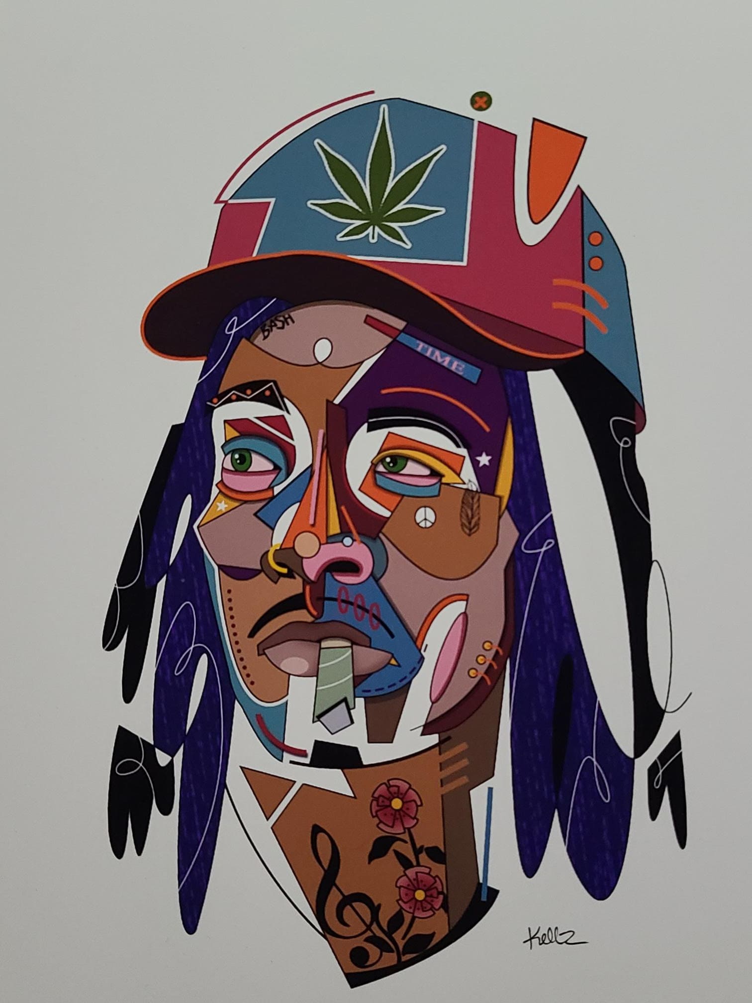 How To Draw Wiz Khalifa Cartoon