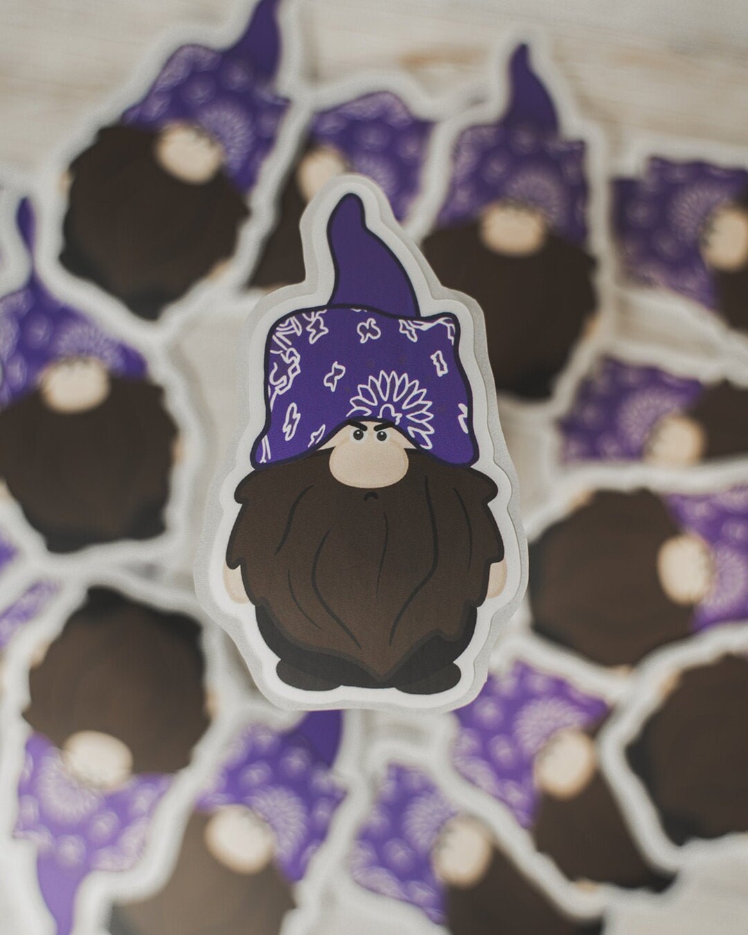 Prison Mike the Office Sticker Gnome Meme 3 Sticker for Water Bottles ...