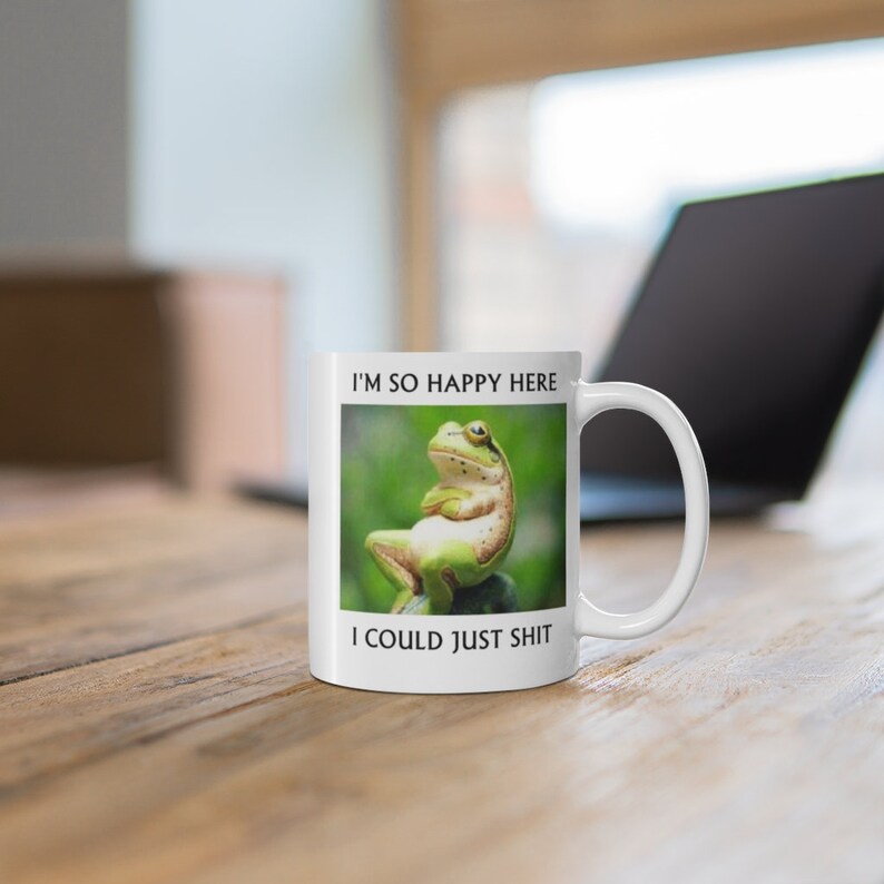 Funny Mug Frog Toad Lovers Gift for Man Woman Friend Coworker - Etsy