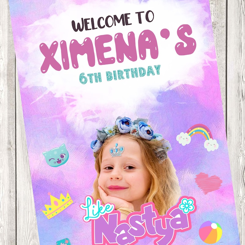 Like Nastya Party Supplies - Etsy