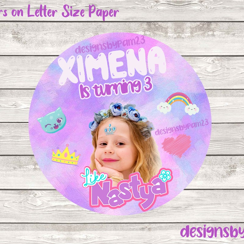 Like Nastya Party Supplies - Etsy