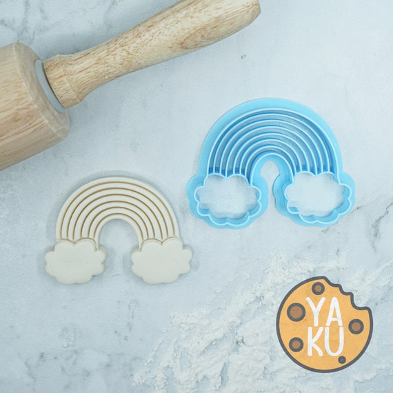 Craft Supplies & Tools Home & Hobby Baking Rainbow Cookie Cutter or ...