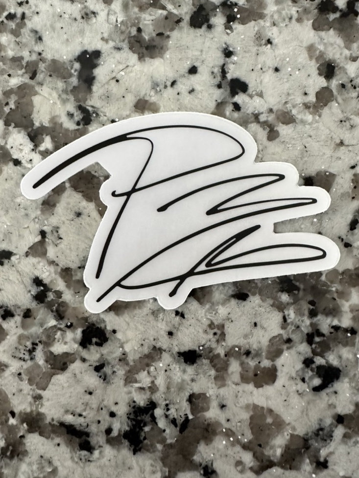 Post Malone Signature Sticker | Posty | Sunflower | Sticker for Hydro ...
