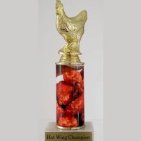 Chicken Wing Eating Contest Medallion or Medal, Winner, 1st Place ...