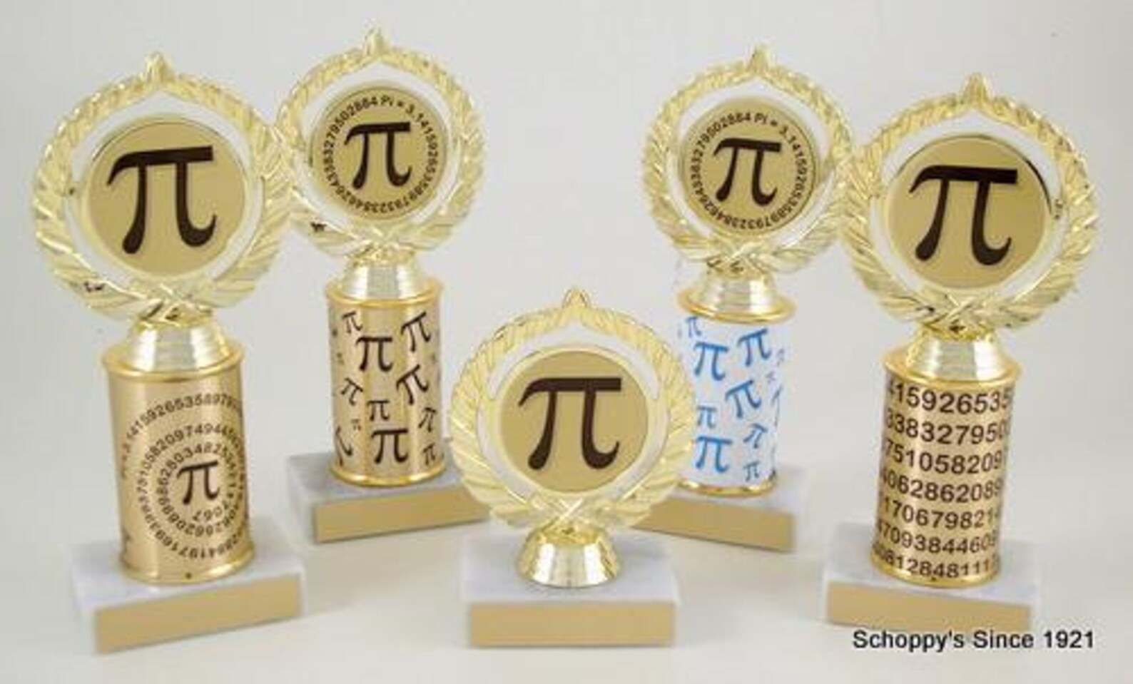 Pi Math Logo Trophy - Etsy