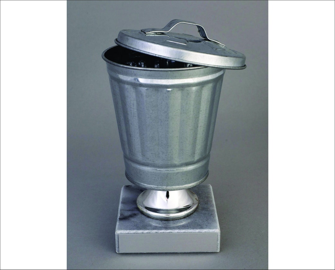 Trash Can Trophy - Etsy