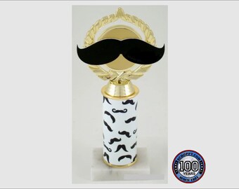 Mustache Trophy - Etsy