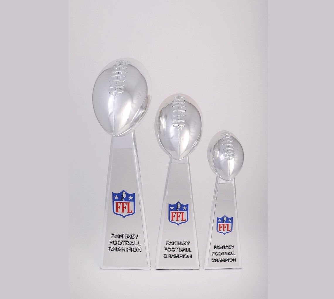 Fantasy Football Chrome Trophy - Etsy