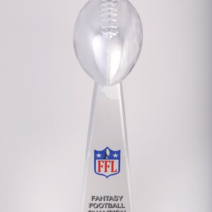 Fantasy Football Chrome Trophy - Etsy
