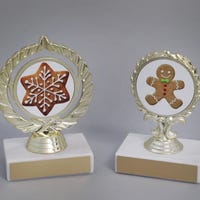 Snowflake Theme Trophy. Great for All of Our Holiday Events, Contests ...