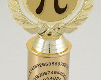 Pi Day Trophy - Etsy