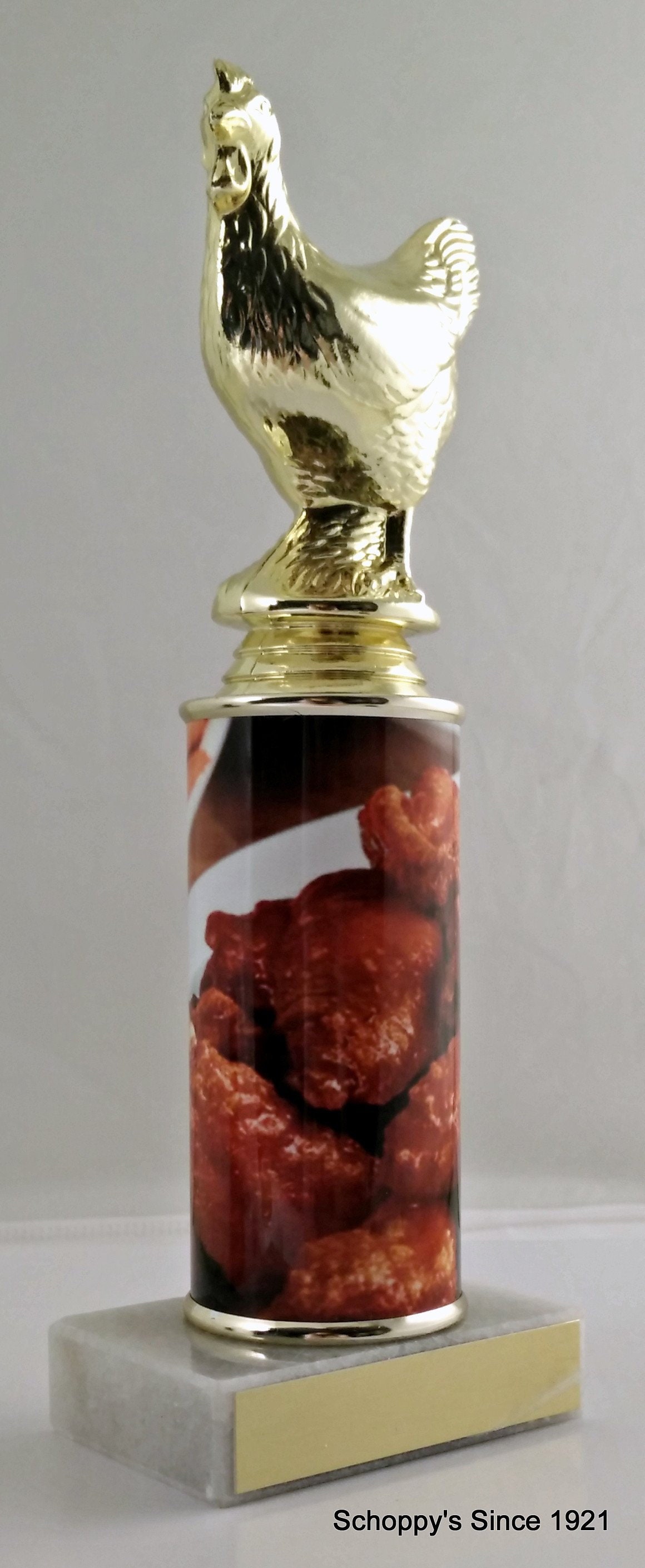 Hot Wing Chicken Custom Column Trophy - Etsy