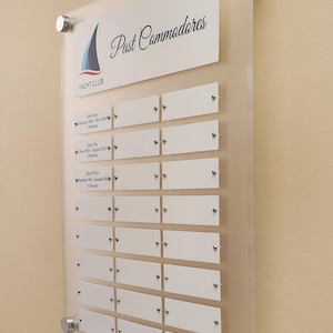 Frosted Acrylic Custom Plaque - Multiple Sizes - Etsy