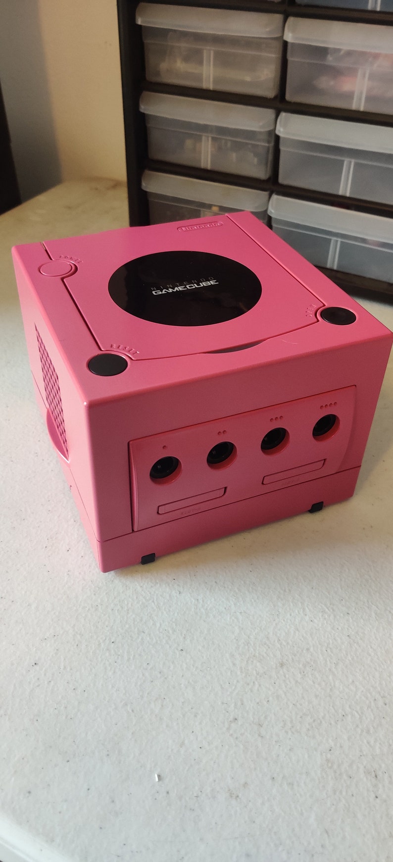 Custom Colored Nintendo Gamecube Console Pink Etsy