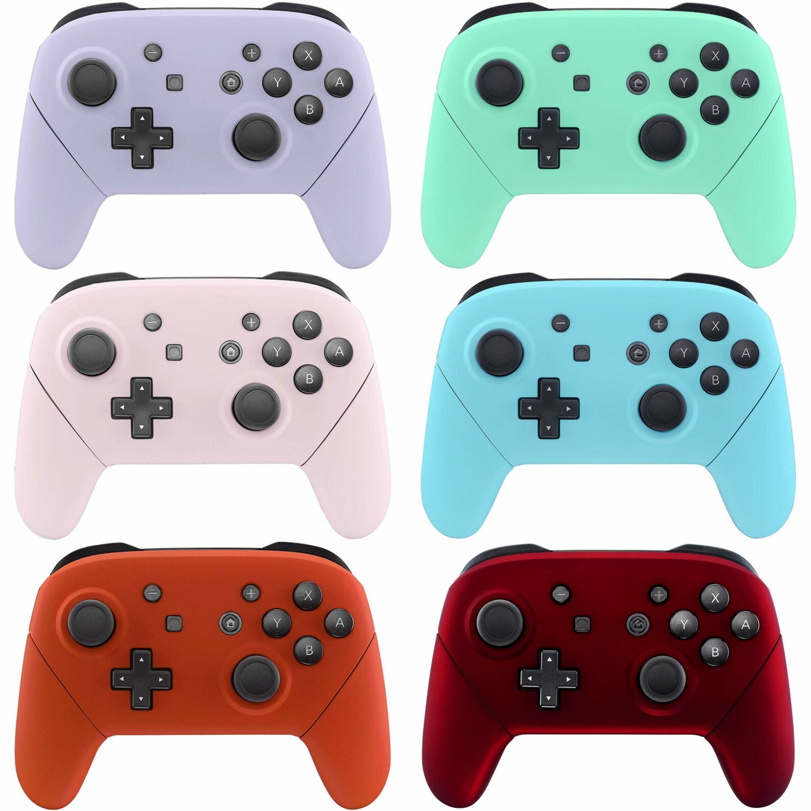 Custom Nintendo Switch Pro Controller with LED Lights Black | Etsy