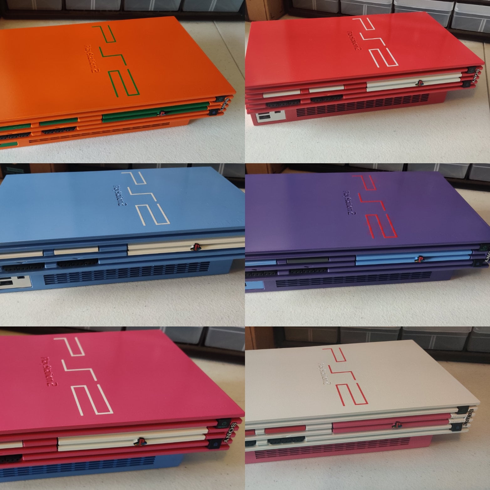 Custom PlayStation 2 Console PS2 Fat Model | Etsy