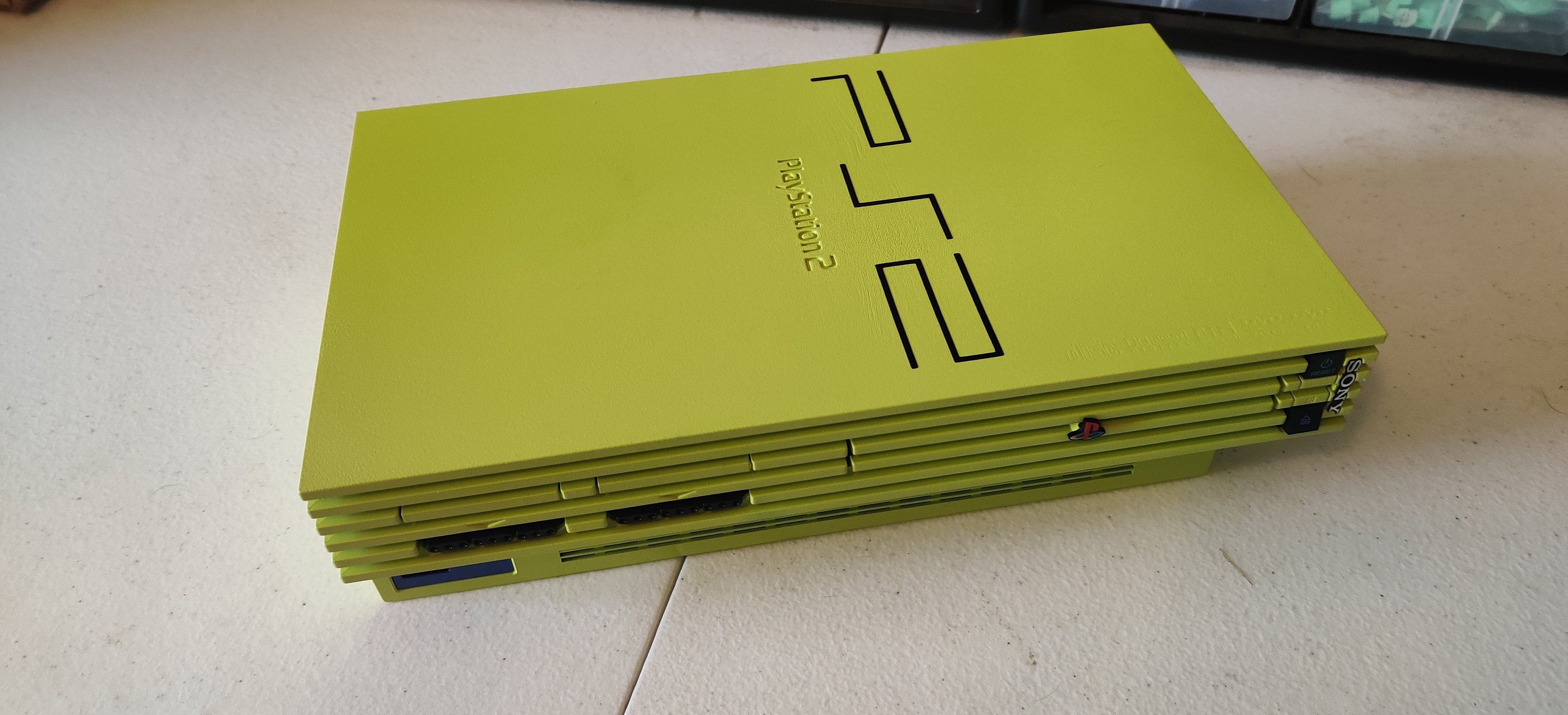 Custom Colored PlayStation 2 PS2 Console Lime Green | Etsy