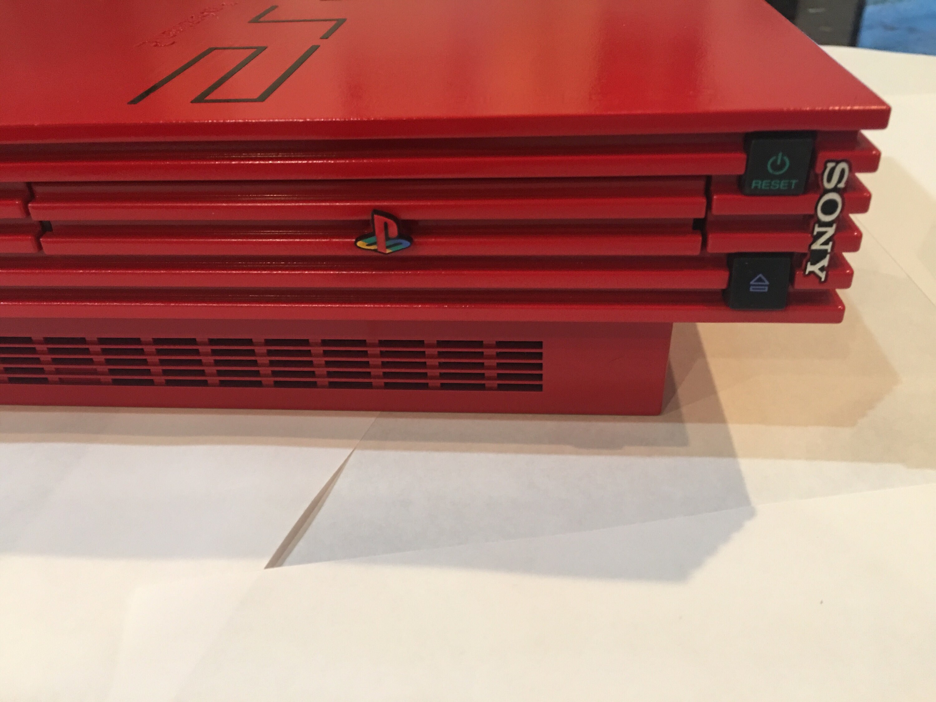 Consola PlayStation 2 PS2 de color personalizado Rojo | Etsy
