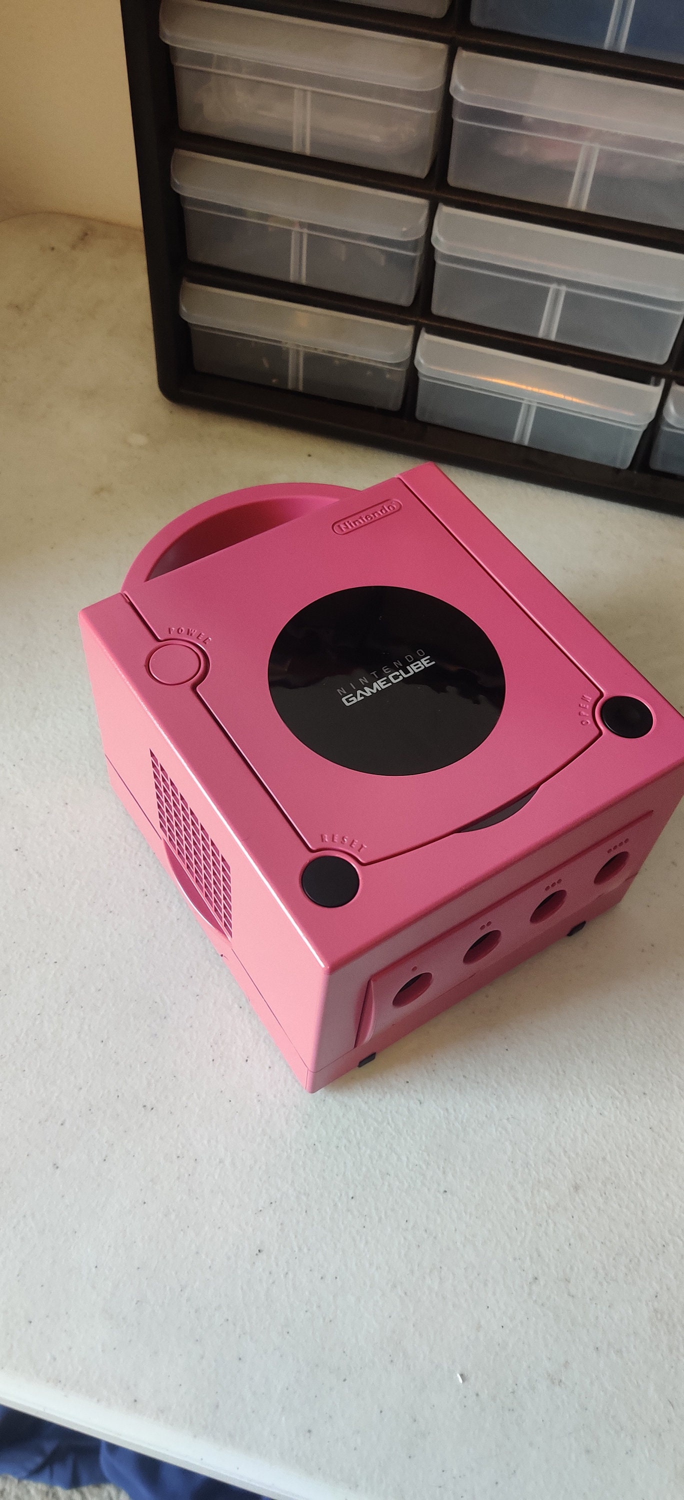 Custom Colored Nintendo Gamecube Console Pink Etsy