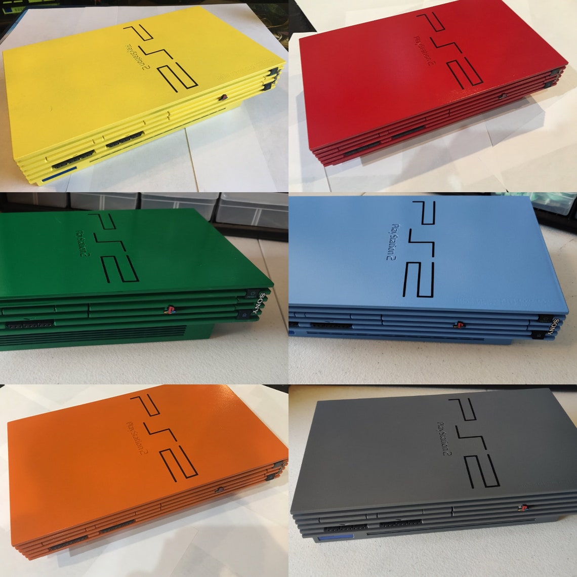 Custom PlayStation 2 Console PS2 Fat Model | Etsy