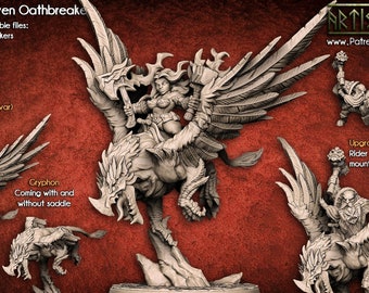 Dnd Gryphon Miniature - Etsy