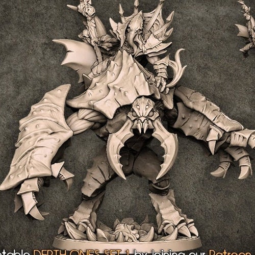 Nothic Seer Miniature DND Pathfinder Tabletop RPG - Etsy