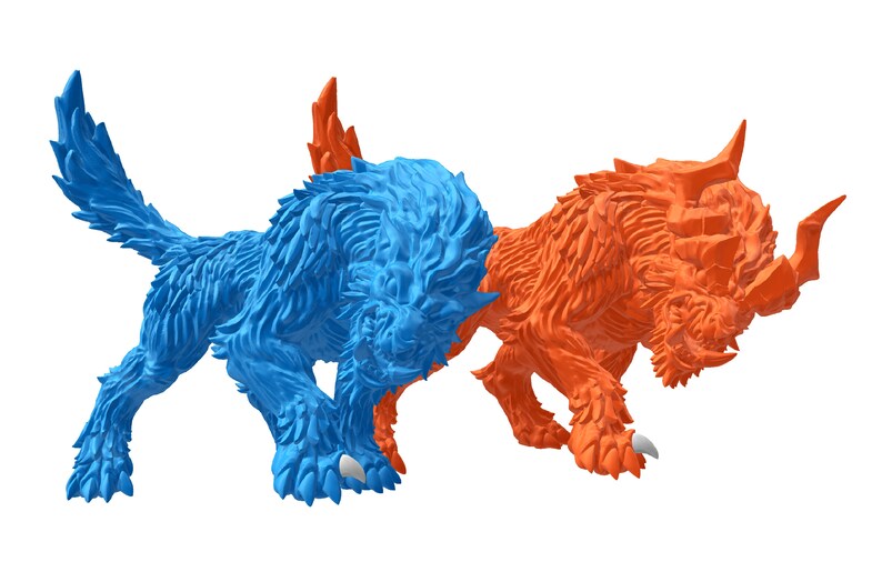 Gorefang Worg Artisan Guild Dire Wolf Mount Ord Rider - Etsy