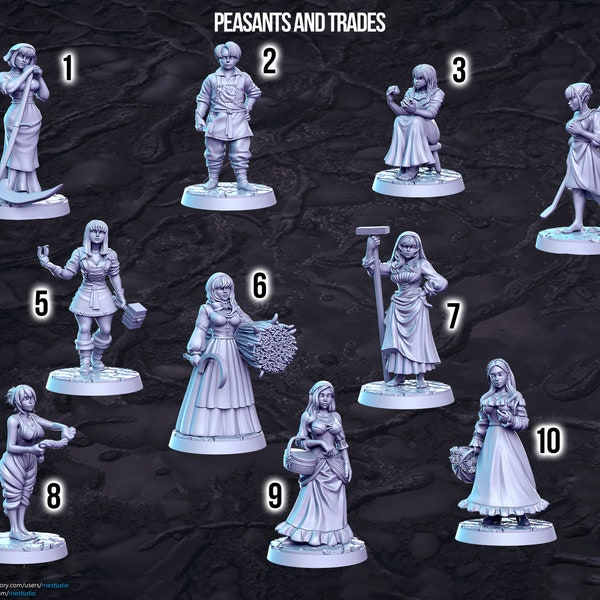 Miniature People - Etsy