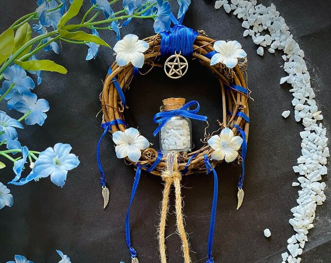 Angel Wings Witch Bells - Angel Wing Charms/pentacle Charms/angelite ...