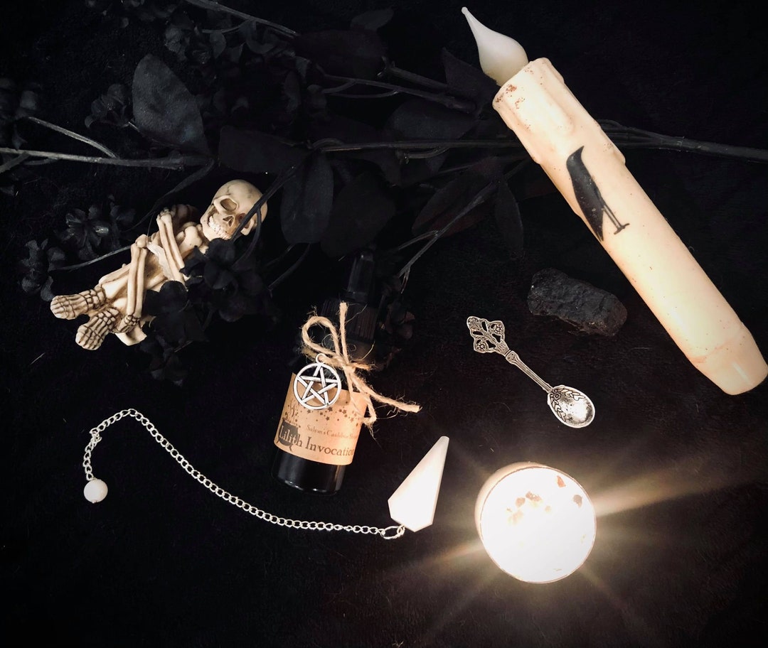 Lilith Invocation Oil - Goddess Invocation - Herb/crystal Blend ...