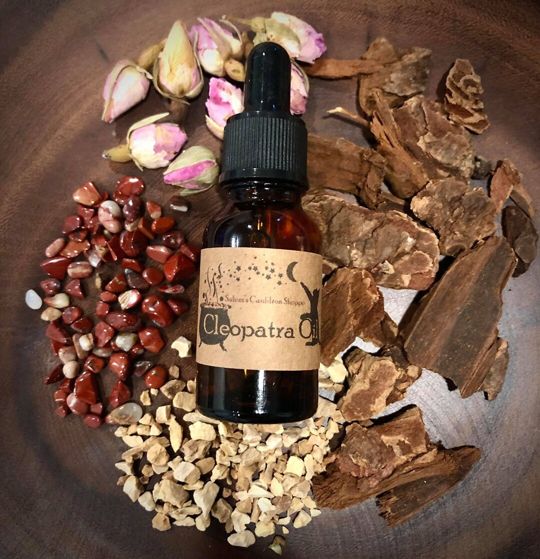 Cleopatra Oil - Egyptian Queen Energy Invocation - Herb/flower/root ...