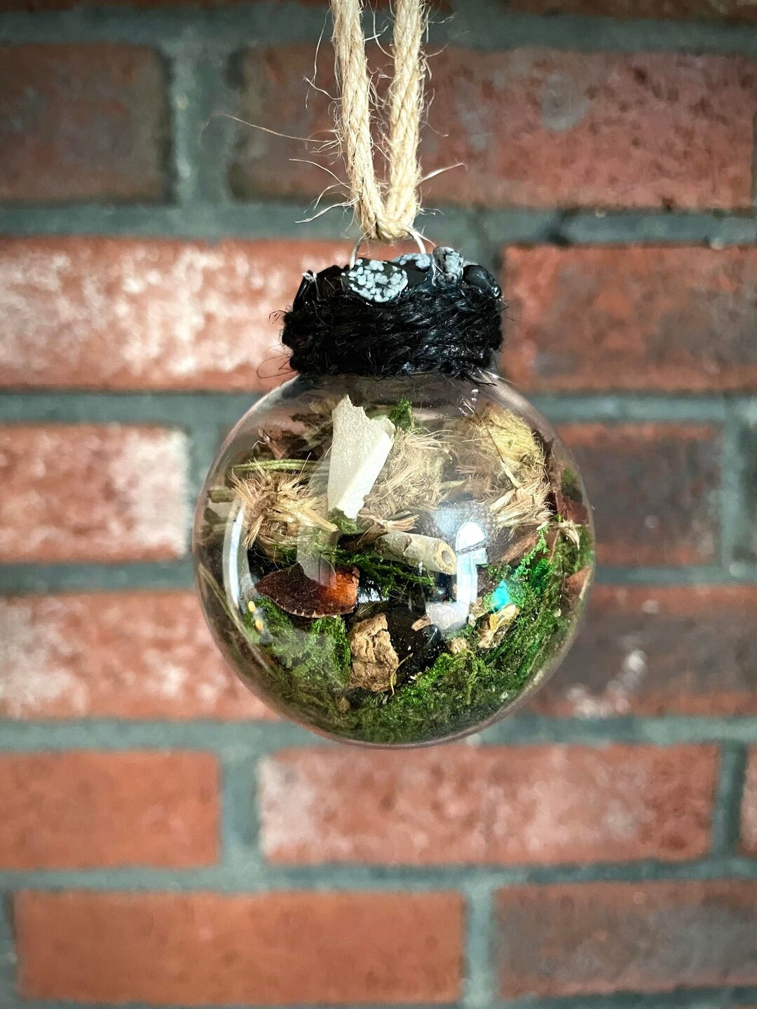 Protection Witch Ball - Protection/ward Negative Energy - Herb/crystal ...