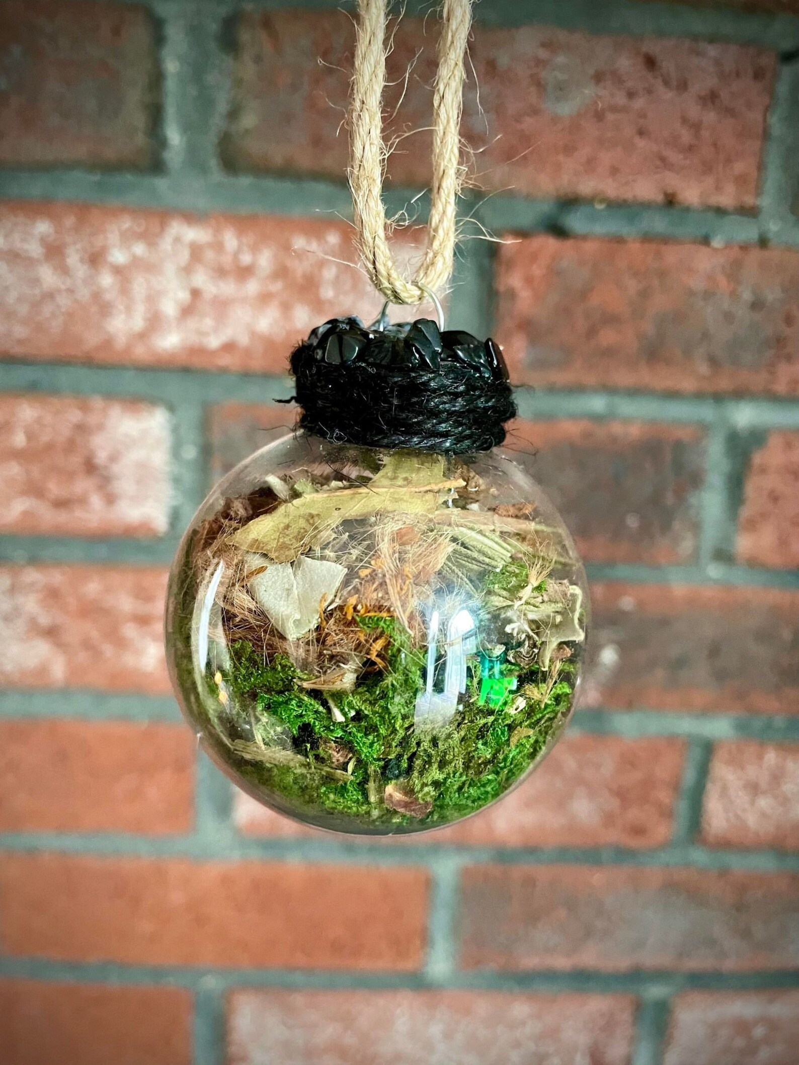 Protection Witch Ball - Protection/ward Negative Energy - Herb/crystal ...